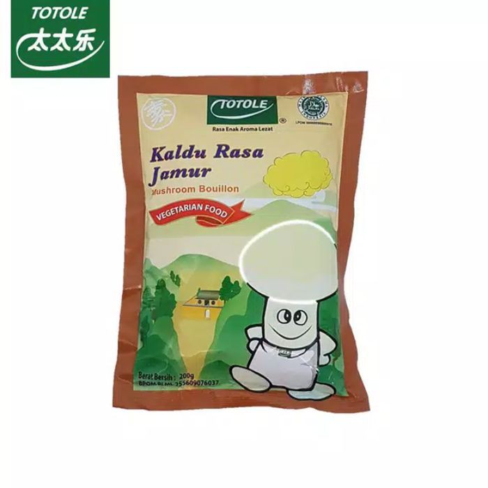 Jual Totole Kaldu Jamur Merang Bubuk Penyedap Rasa Halal Vegetarian ...