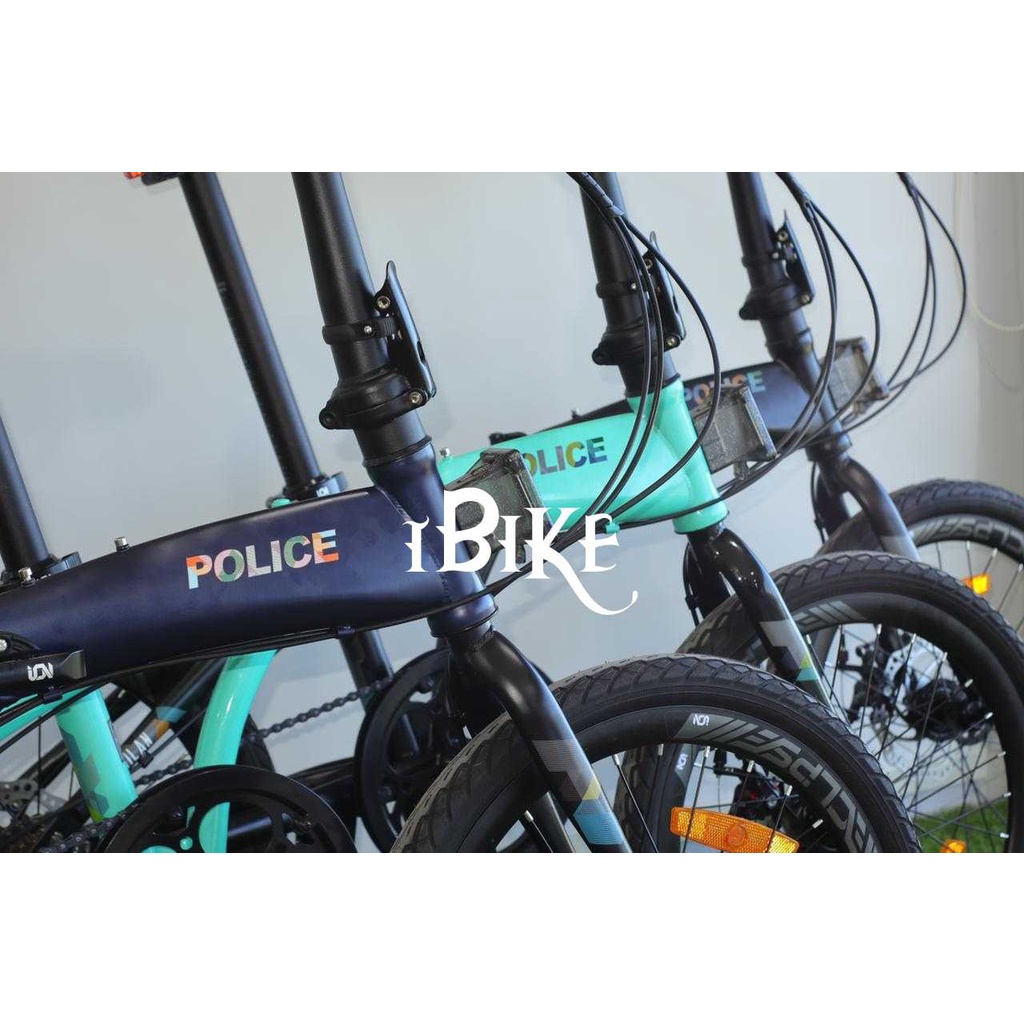 Jual Sepeda Lipat 20 & 16 " Police Milan limited new | Shopee Indonesia