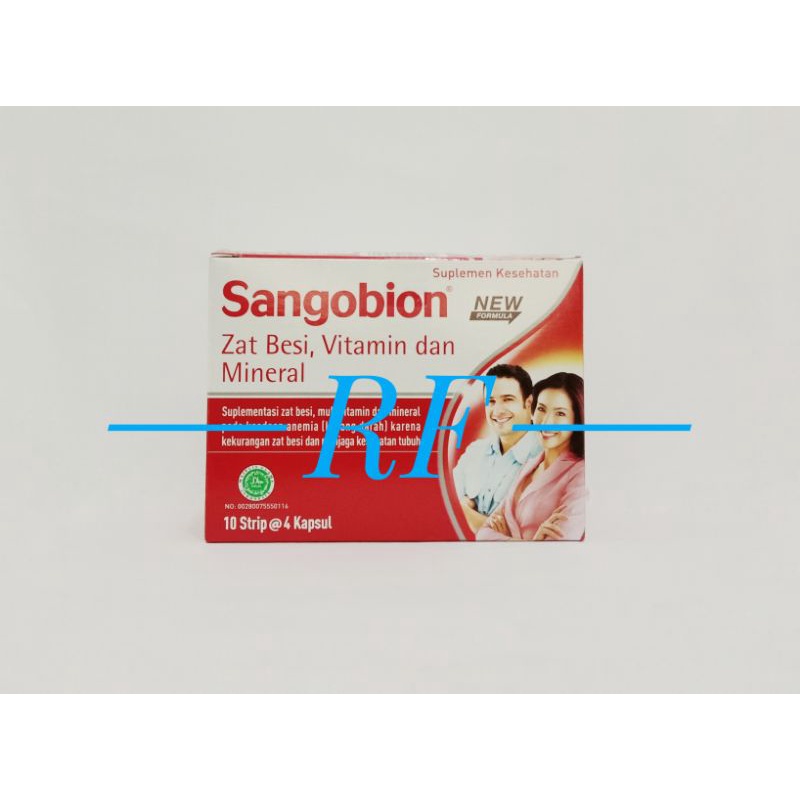Jual Sangobion Capsule isi 40 (P&G) | Shopee Indonesia