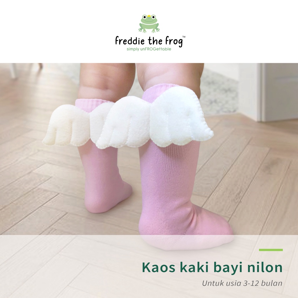 Jual Kaos Kaki Bayi Nilon dengan Sayap | Freddie the Frog | Shopee ...