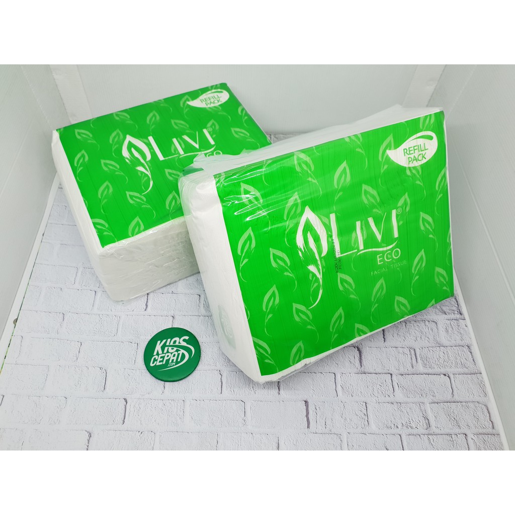 Jual Tissue LIVI ECO Facial Refill 600s | Shopee Indonesia