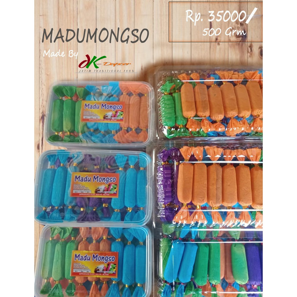Jual jual jajanan pusat oleh oleh khas jawa timuran MADUMONGSO oleh oleh asli blitar kemasan 1 ...
