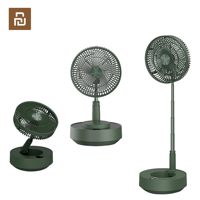 Jual Original Youpin Edon Portable Fan E908B Kipas Angin Lipat Rechargeable | Shopee Indonesia
