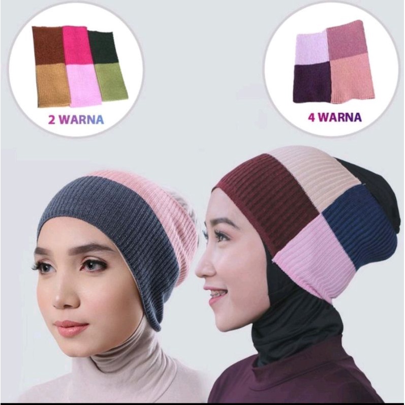 Jual Ciput Rajut Premium || Bandana rajut | Shopee Indonesia