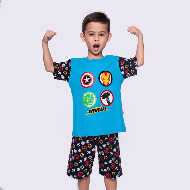 Jual Marvel Sleepwear Avengers / Anak-Anak (Kids) / Warna Biru ...