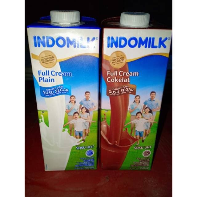 Jual Indomilk UHT Full Cream Susu Cair 950ml 950 ml | Shopee Indonesia