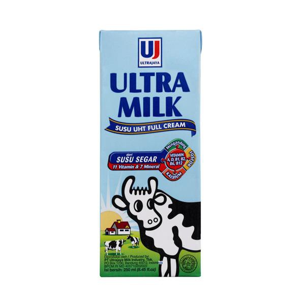 Jual Ultra Uht Milk Plain 250 Ml | Shopee Indonesia