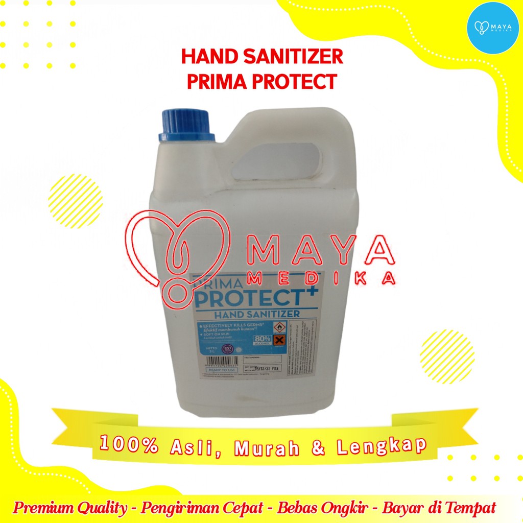 Jual Prima Protect + 5 Liter (Antiseptic) | Shopee Indonesia