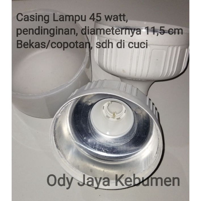 Jual case lampu led 45 wattt ada pendingin, cup led pendingin | Shopee ...