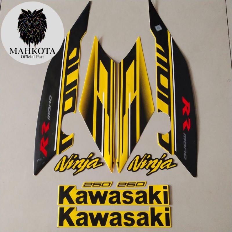 Jual Striping Stiker Polet Sepeda Motor List Kawasaki ninja rr 250 mono ...