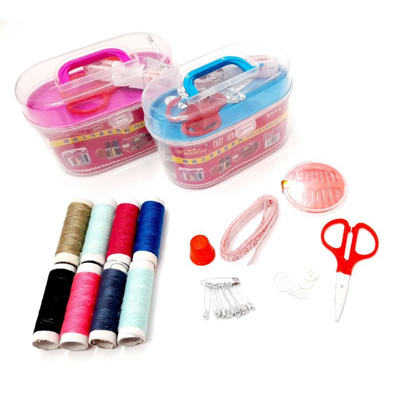 Jual ALAT JAHIT RUMAHAN PAKET JAHIT 8BENING | Shopee Indonesia