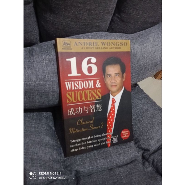 Jual Buku Andrie Wongso Wisdom Success Motivation Stories Shopee
