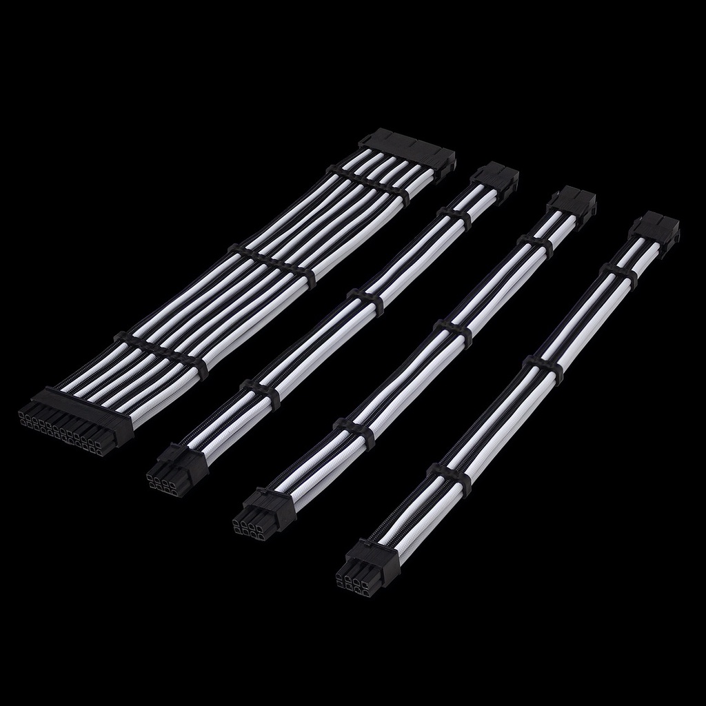 Jual Kabel Cable Extension Sleeving Sleeve 24 Pin 8 6 4 2 VGA GPU ATX ...