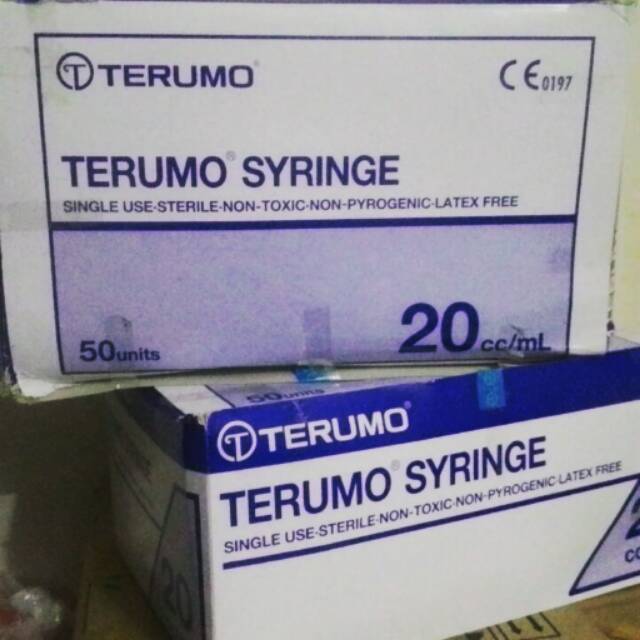 Jual Syringe Terumo 20cc | Shopee Indonesia