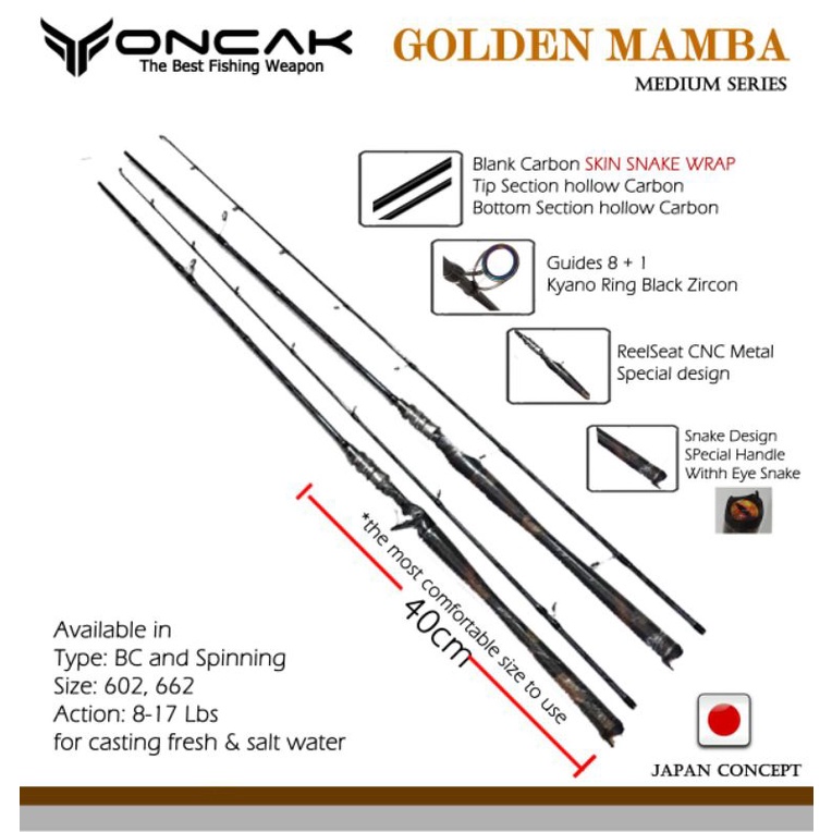 Jual JORAN ONCAK GOLDEN MAMBA 180/198cm | Shopee Indonesia