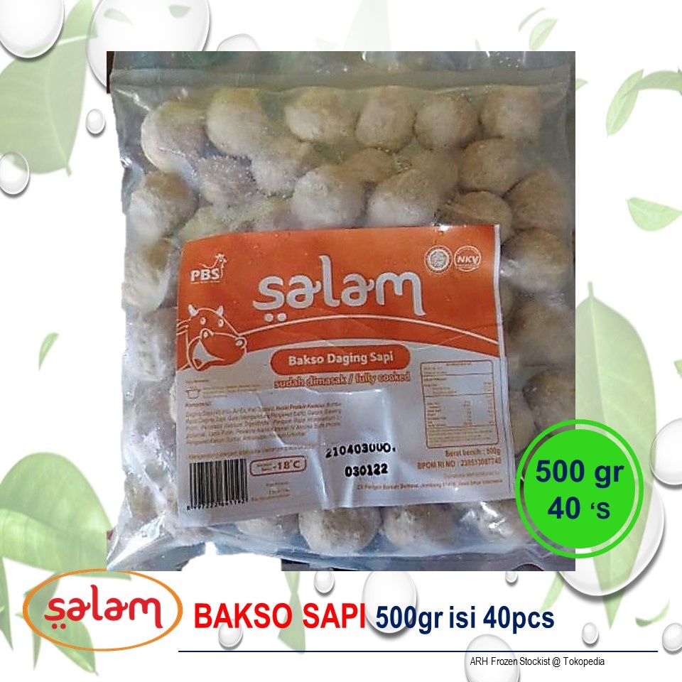 Jual SALAM Bakso Sapi 500gr | Shopee Indonesia