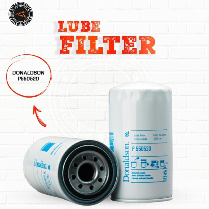 Jual Filter Oli Donaldson P550520 LF16015 W950/26 5801986263 Iveco ...