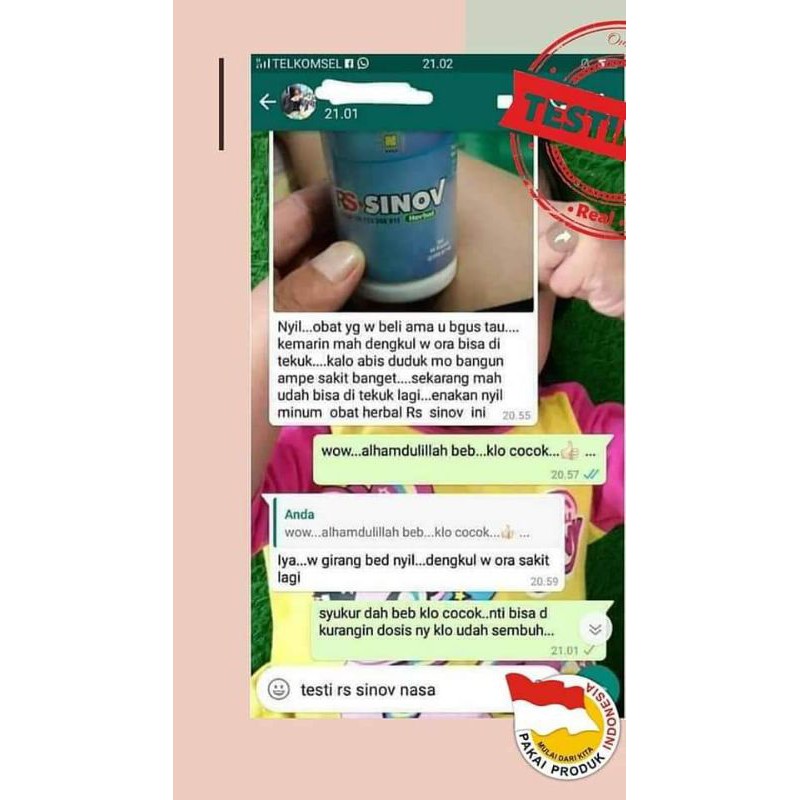 Jual RS-SINOV NASA UNTUK SENDI | Shopee Indonesia