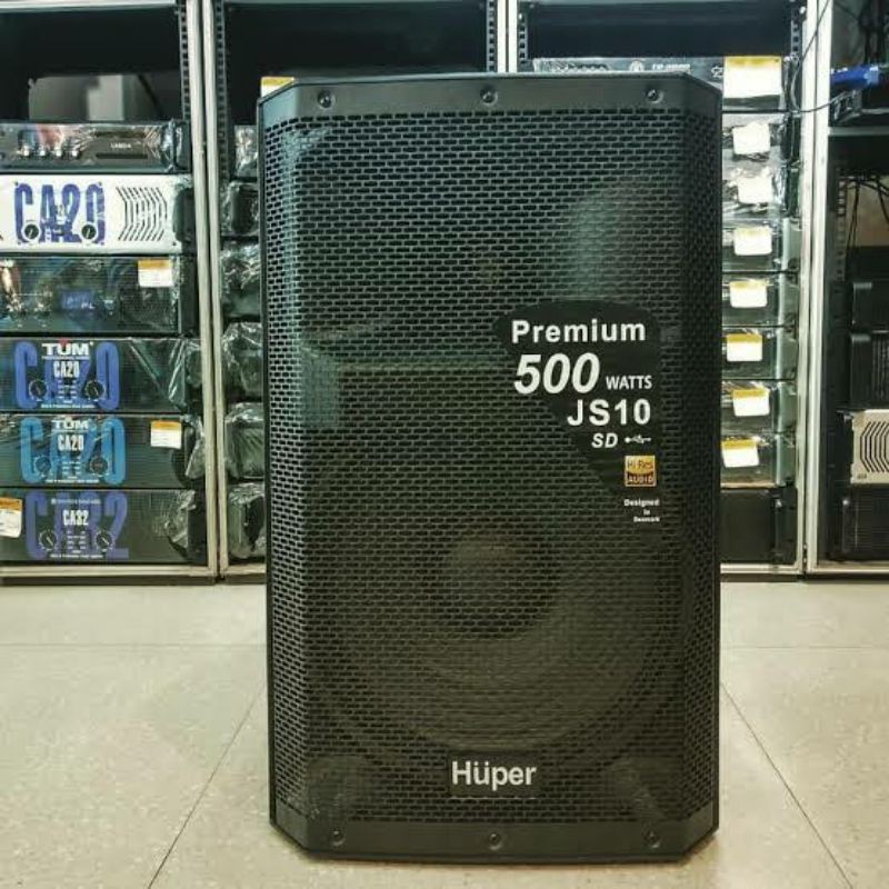 Jual speaker aktif Huper premium js10 500 watt Huper js10 original ...