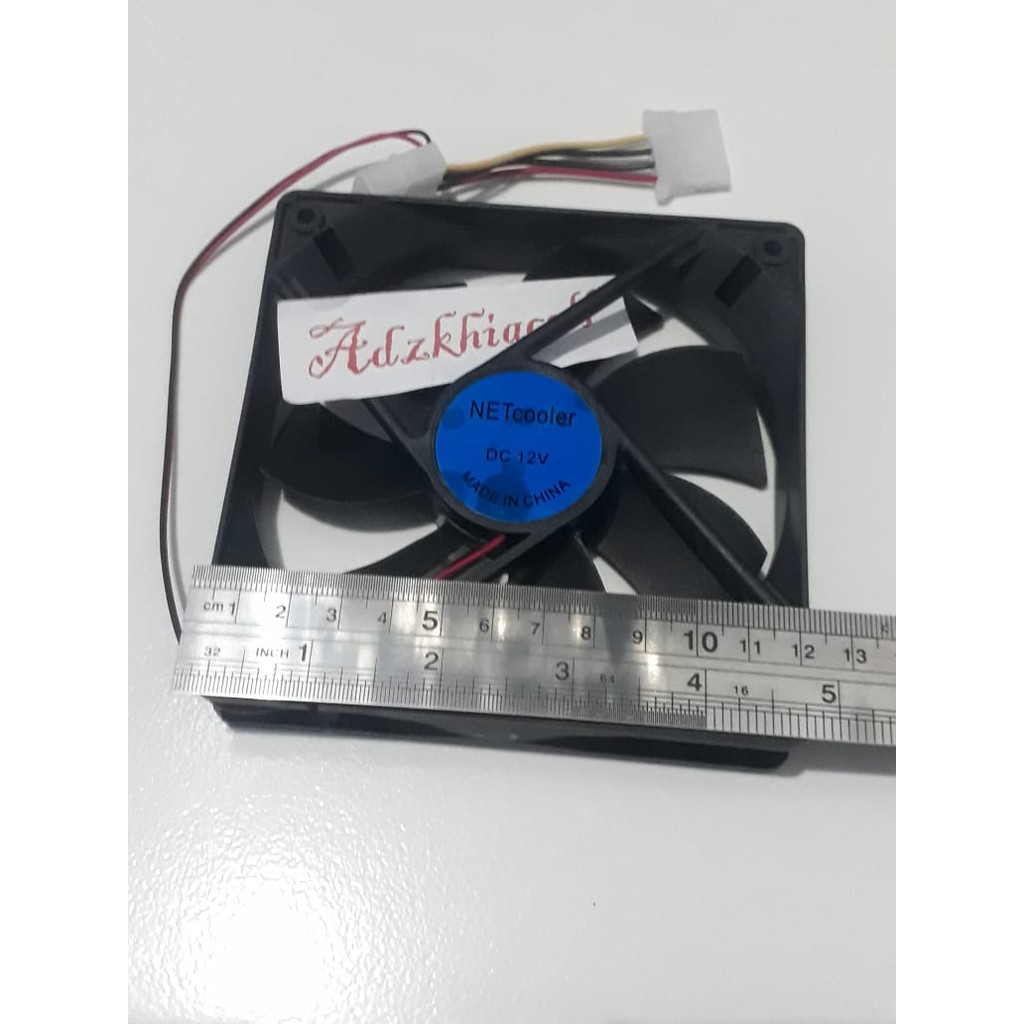 Jual Fan CASING CASE TRANSPARAN 12 CM LAMPU BIRU FAN CPU PC KOMPUTER ...