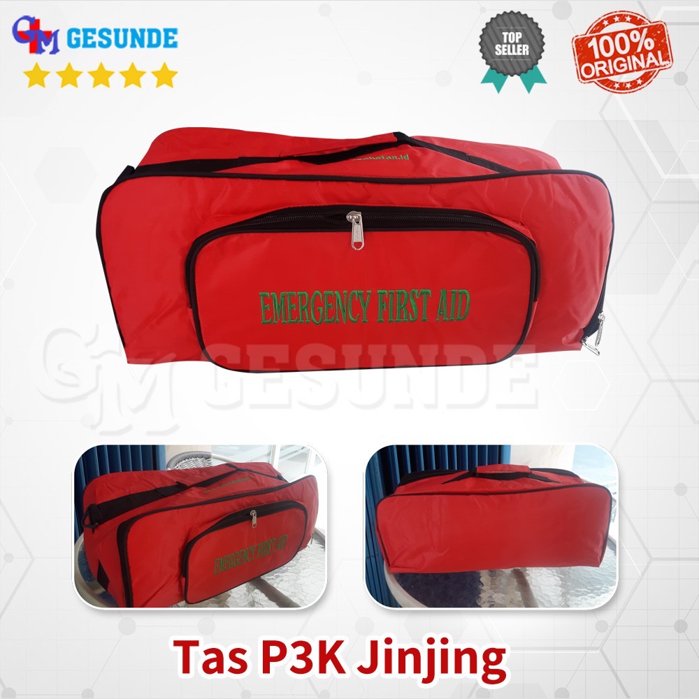 Jual Tas P3K Jinjing / Tas Perlengkapan P3K/Tas Tanggap Darurat/Tas ...
