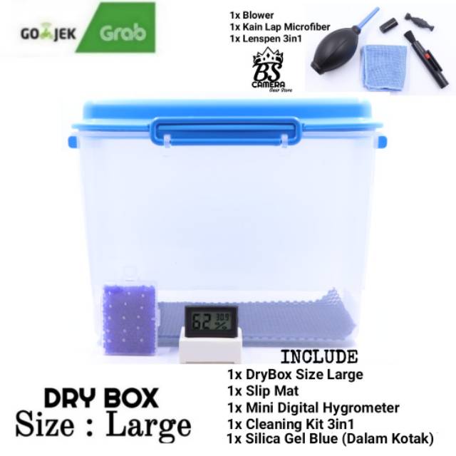 Jual Dry Box - Dry Cabinet Kamera Dslr Mirorless Size Large Paket Hemat ...