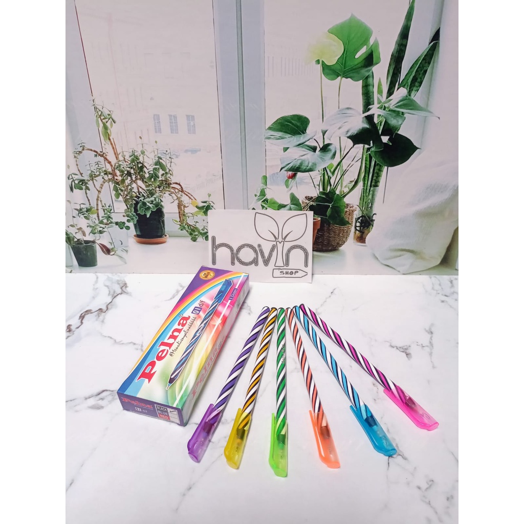Jual (12pc) pen Lilin/pen murah/PEN ULIR | Shopee Indonesia