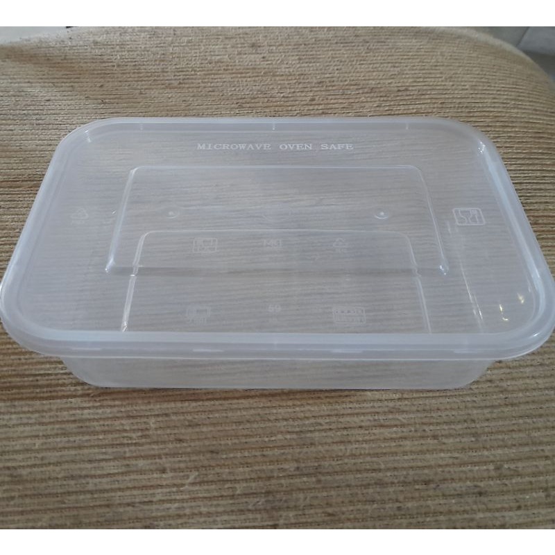 Jual Kotak makan plastik 500 ml bekas/ Thinwall 500 ml bekas | Shopee Indonesia