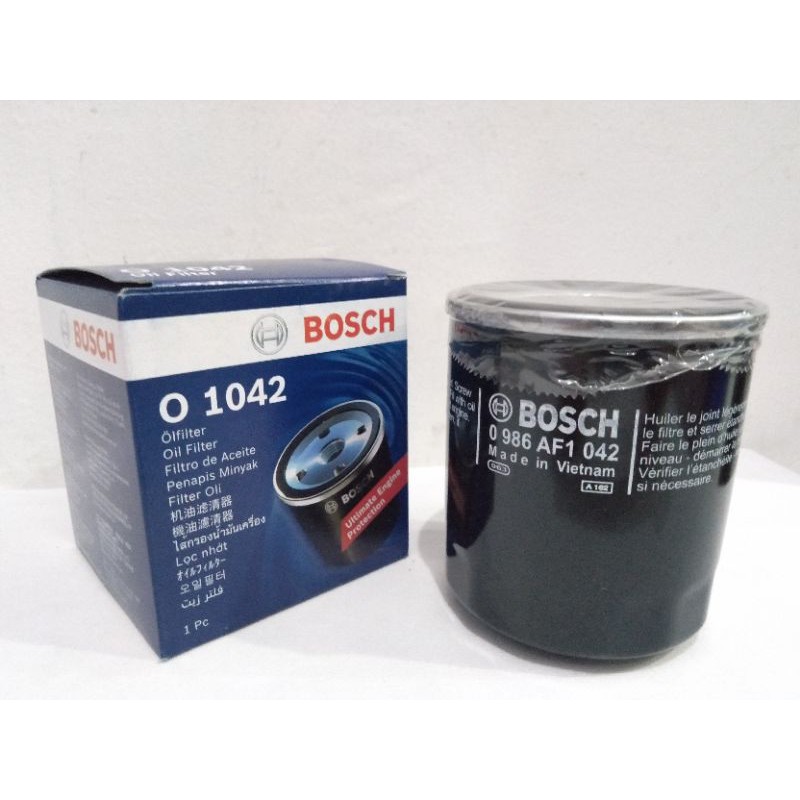 Jual Filter Oli Toyota Bosch O-1042 Original Toyota Innova Fortuner ...
