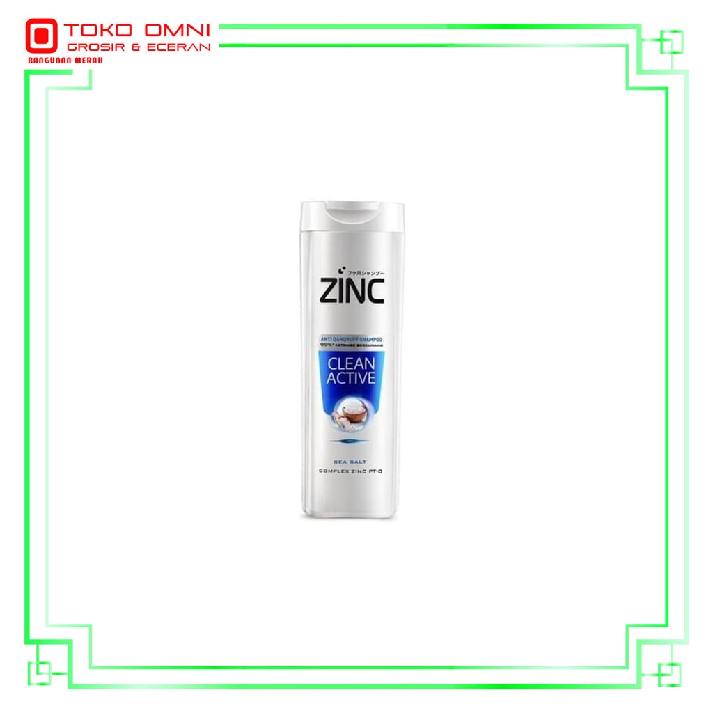 Jual SHAMPOO ZINC CLEAN ACTIVE BOTOL 170 ML | Shopee Indonesia