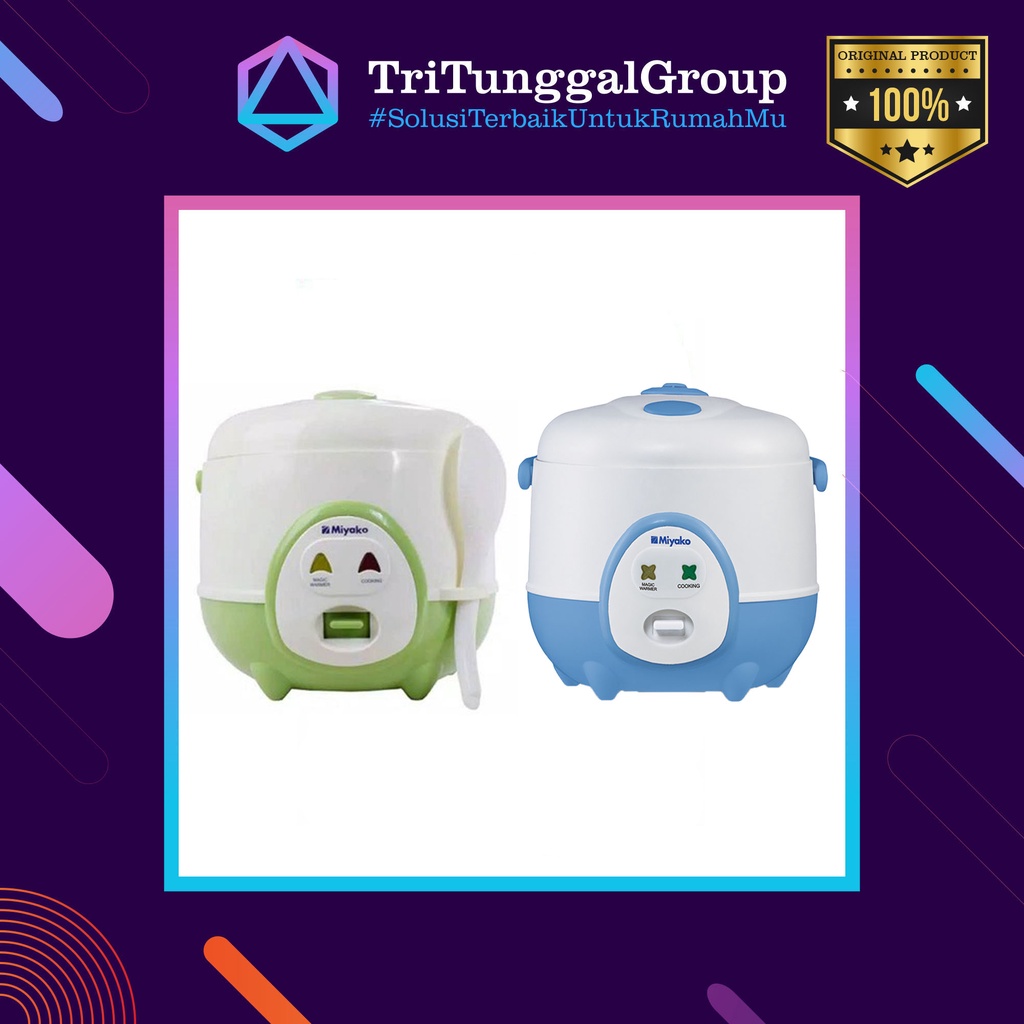Jual (BAYAR DI TEMPAT) MAGIC COM / RICE COOKER MIYAKO MCM606 / MCM 606 ...