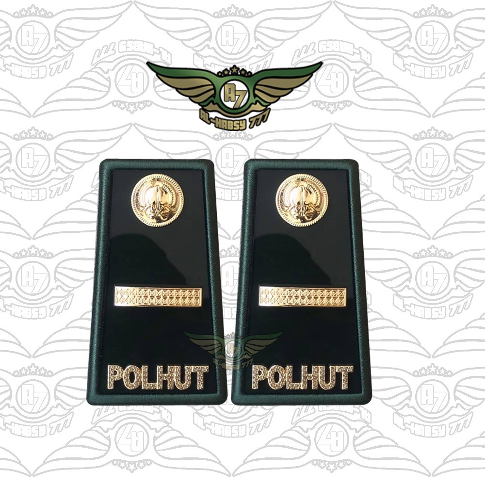 Jual YS - PANGKAT POLHUT 3A EXCLUSIVE ORIGINAL LOGAM MOTIP PULL ...