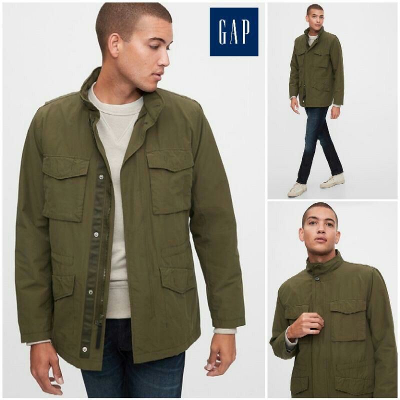 Jual Gap Men Fatigue Jacket Original | Shopee Indonesia