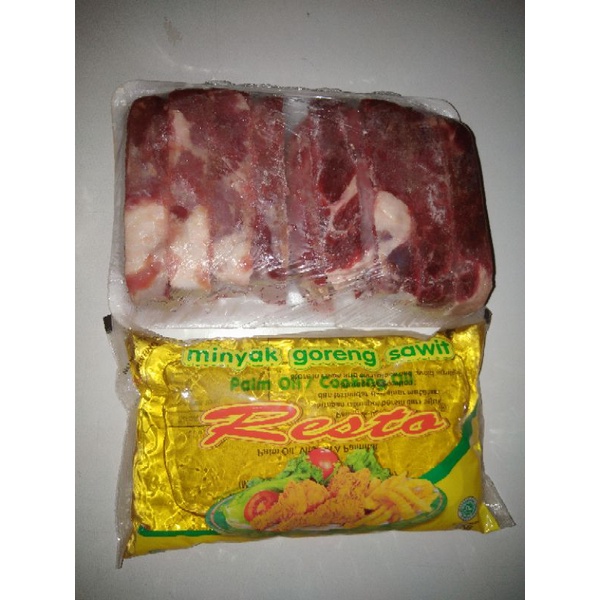 Jual Paket daging 1kg + minyak Resto 720ml | Shopee Indonesia