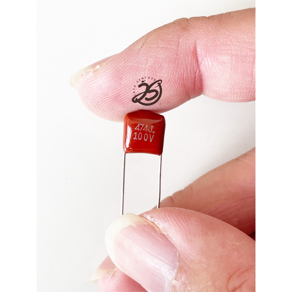 Jual MILAR 474J 100V MILAR 474 100V KAPASITOR MYLAR 100 VOLT | Shopee ...