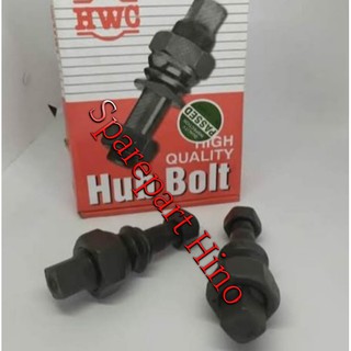 Jual Baut Roda Hino 500 HWC depan / belakang (kunci 33) | Shopee Indonesia