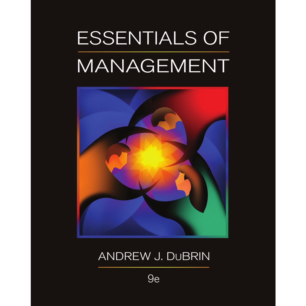 Jual Essentials of Management 9th edition by Andrew J. Dubrin | Shopee ...