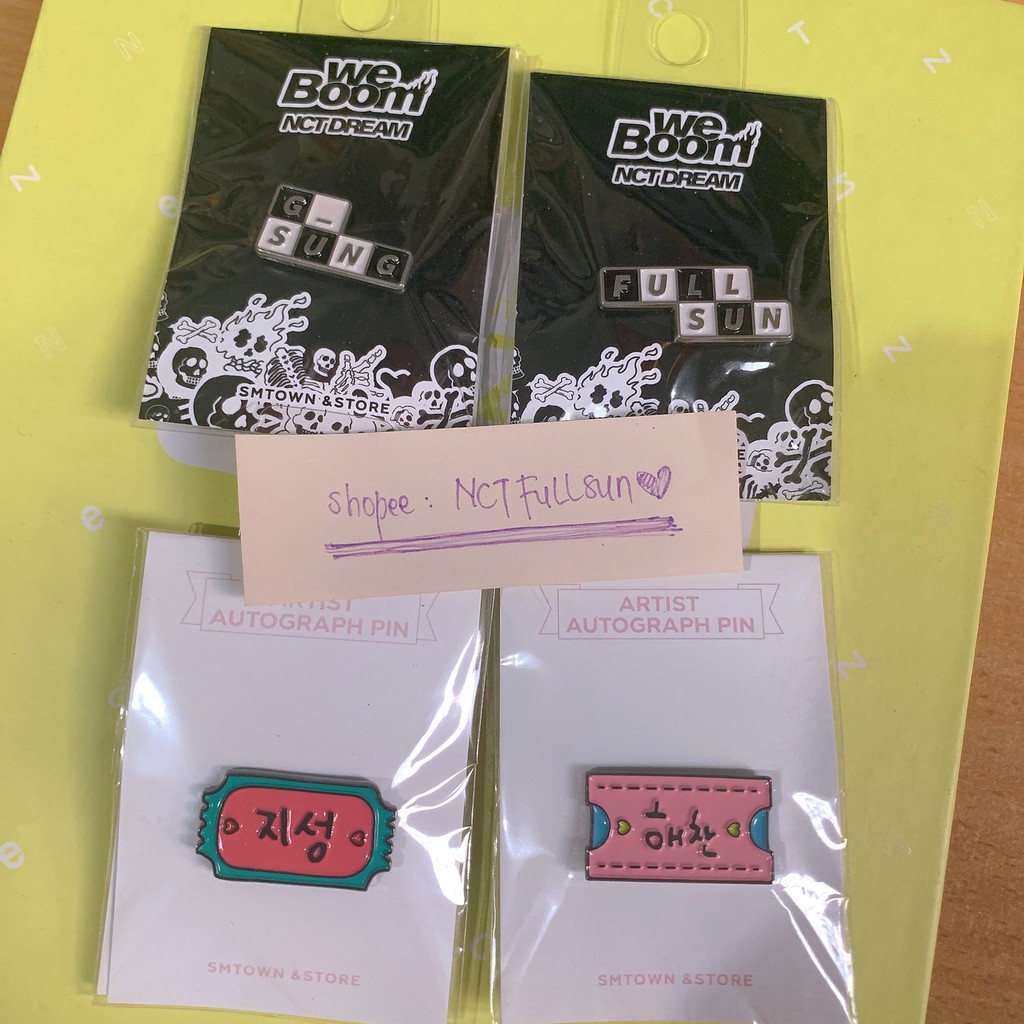 Jual NCT HAECHAN JISUNG ENAMEL PIN | Shopee Indonesia