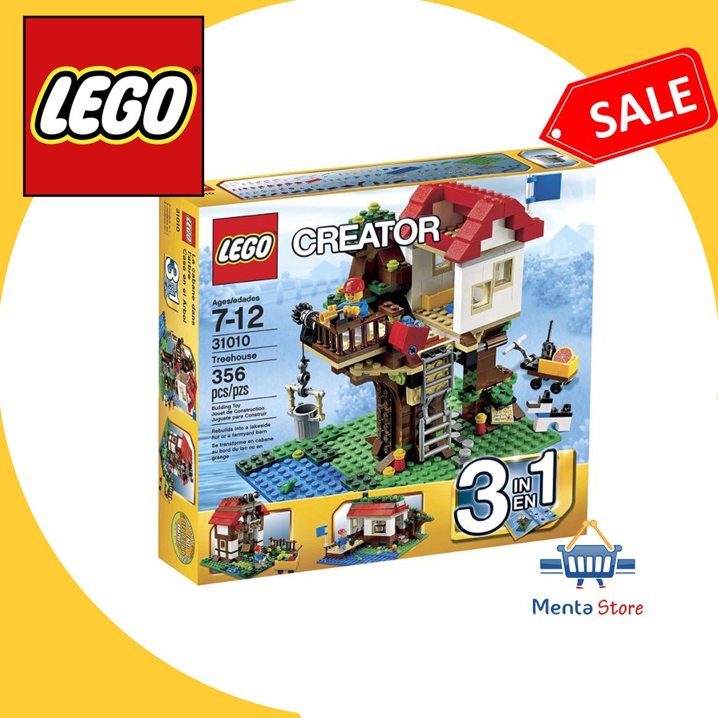 Jual LEGO Creator # 31010 Tree House Treehouse Rumah Pohon 3 in 1 New ...