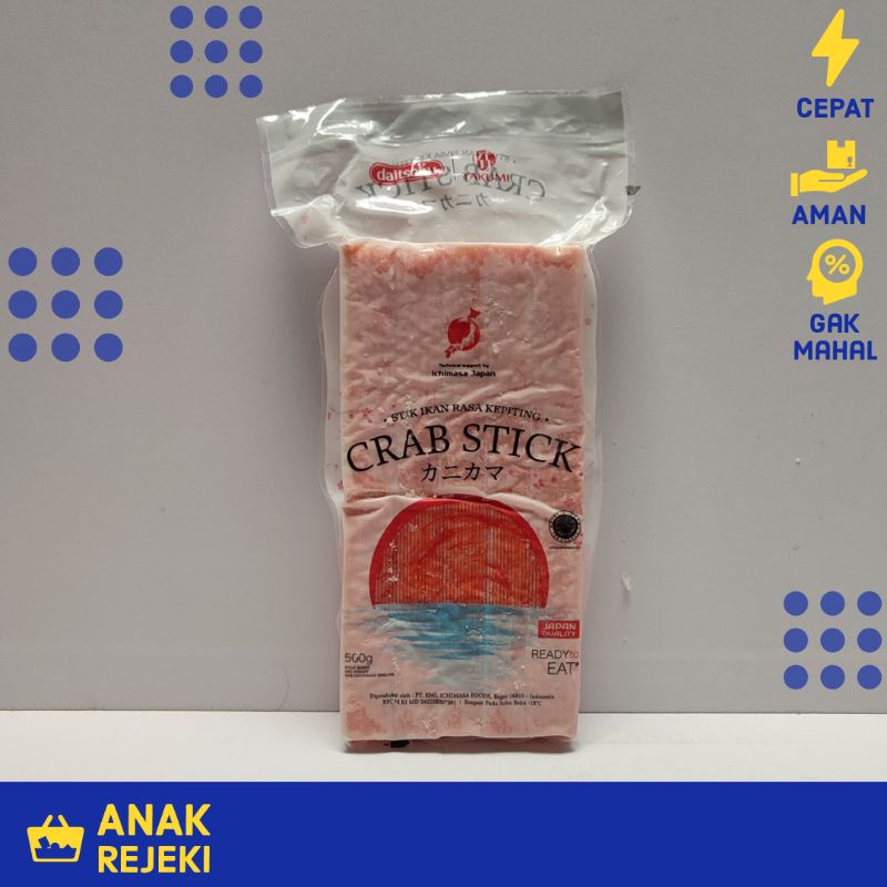 Jual Daitsabu Crab Stick 500gr - Kani Crabstick Sea Stix Kepiting ...