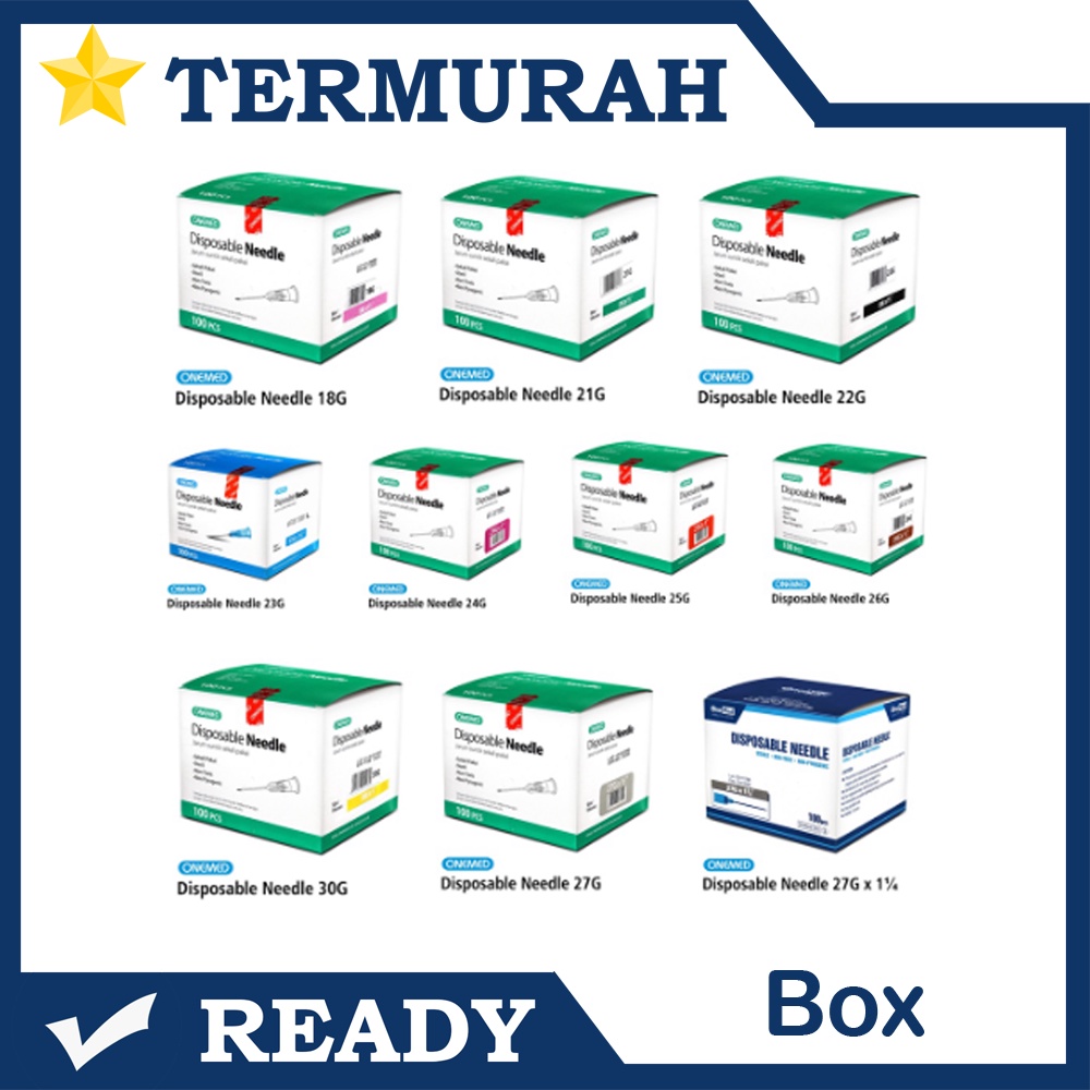 Jual Injeksi Disposable Box Onemed | Shopee Indonesia