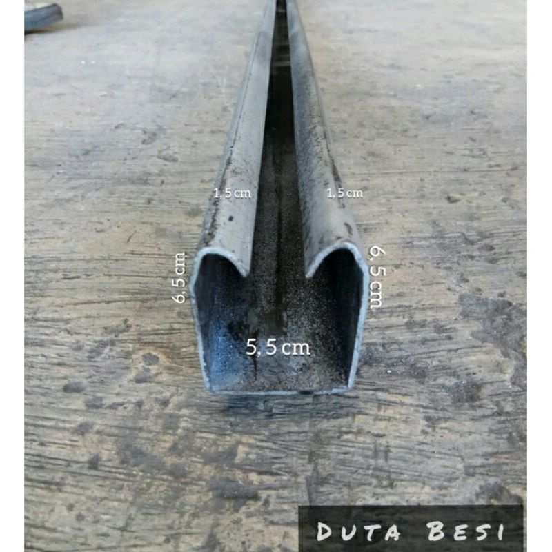 Jual Rel Besi Atas 2,4Meter garasi pintu pendekatan ruangan Interior ...