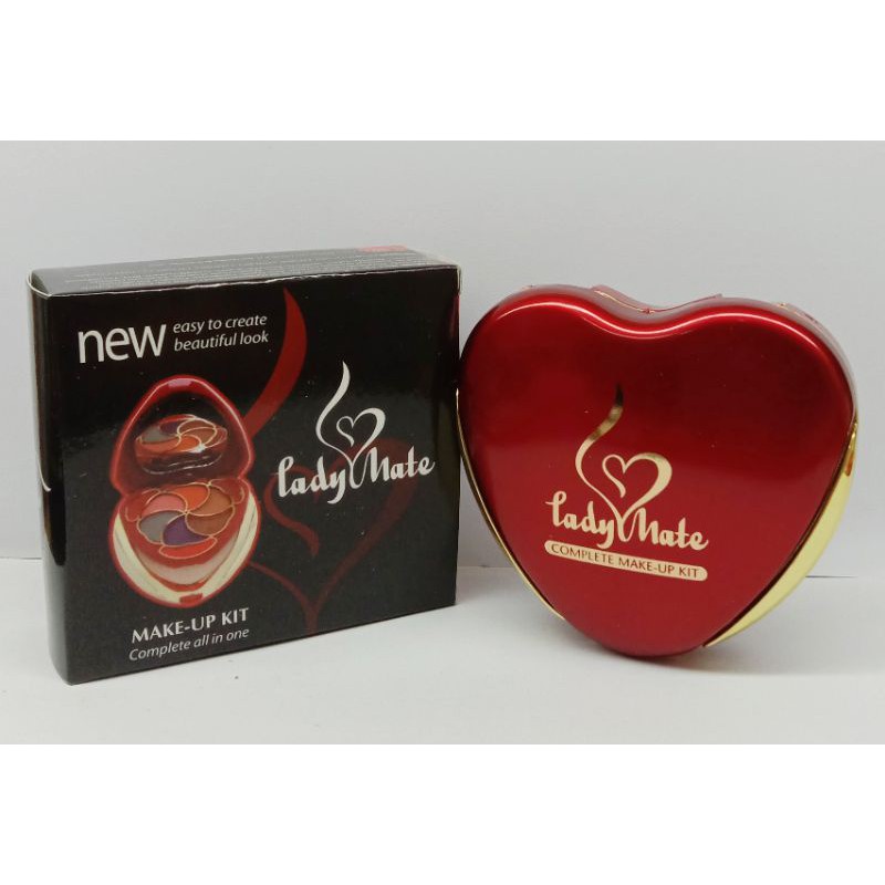 Jual BEDAK MAKE UP KIT LADY MATE TWO WAY CAKE//BEDAK,EYESEDOW,LIPSTICK ...