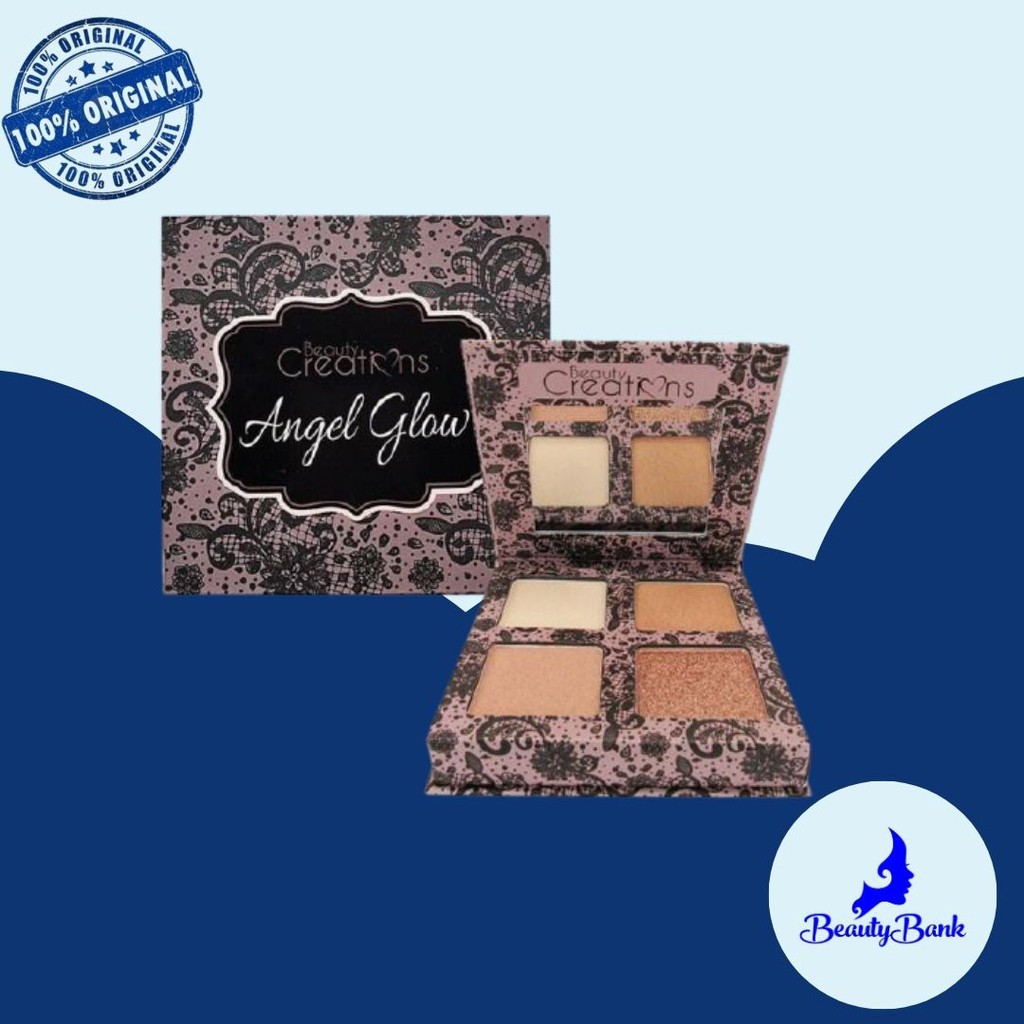 Jual BEAUTY RESERVE - BC HIGHLIGHT ANGEL GLOW PALETTE | Shopee Indonesia