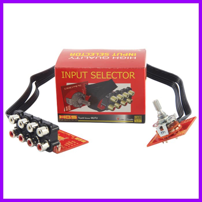 Jual KIT SELEKTOR INPUT AUDIO SELEKTOR INPUT SELEKTOR BOX BELL ...