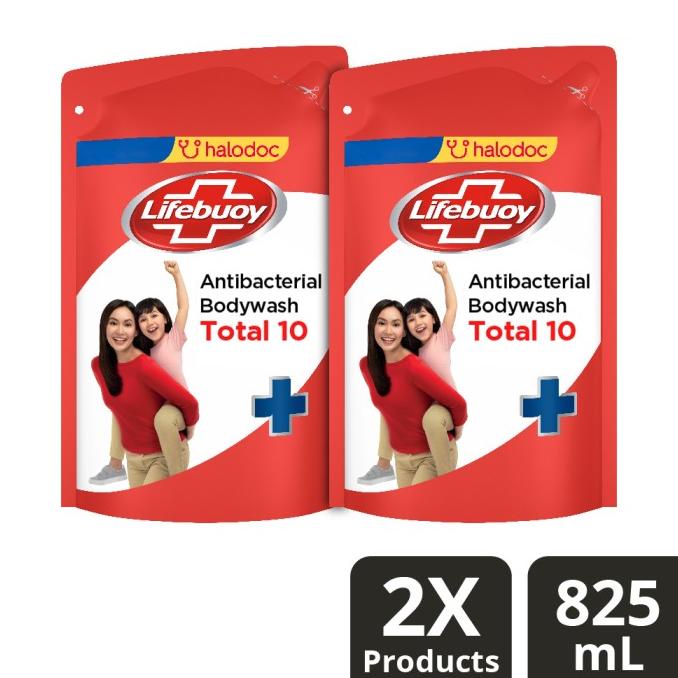 Jual Lifebuoy Sabun Cair Total 10 Refill 850Ml Twin Pack | Shopee Indonesia