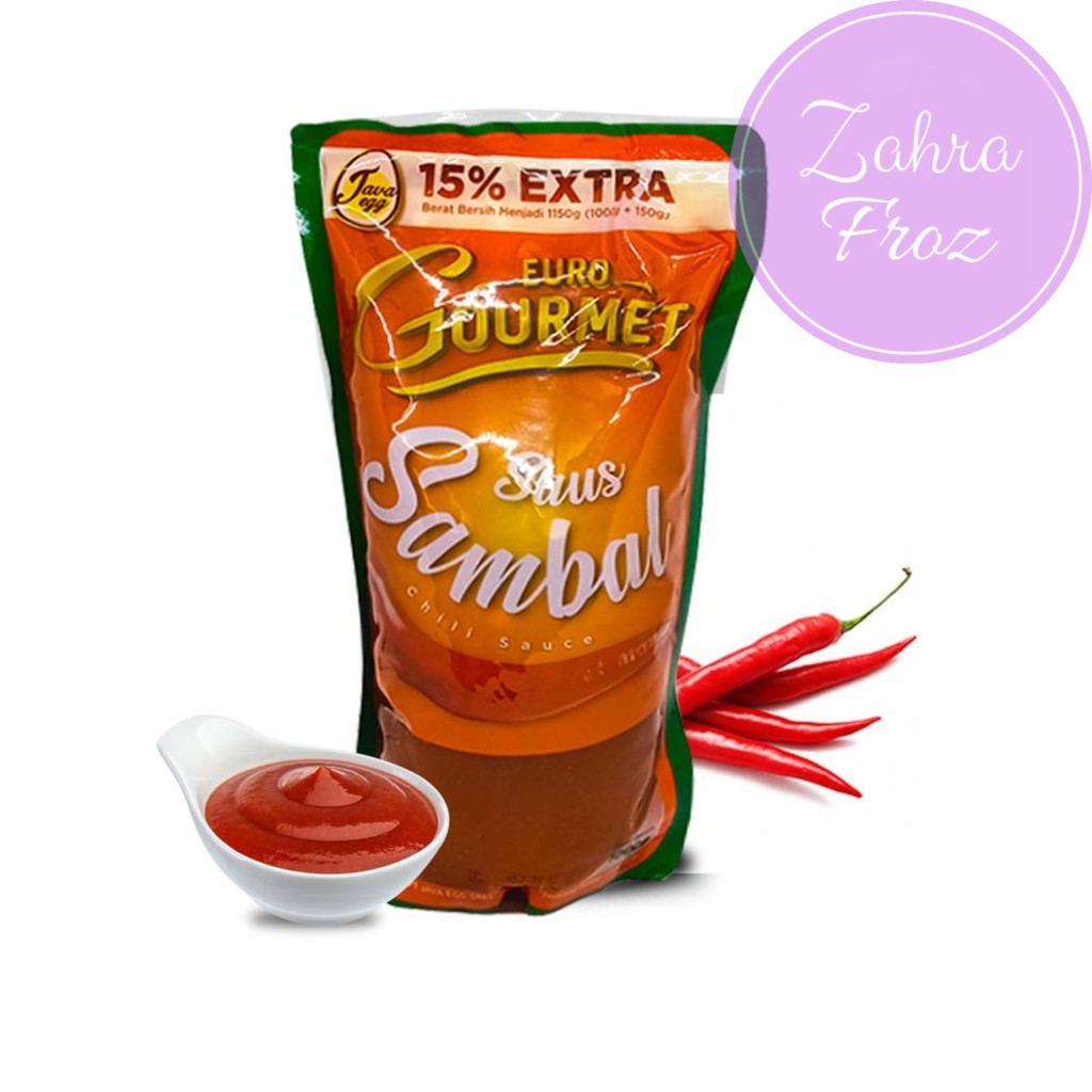 Jual EURO GOURMET SAUS SAMBAL 1KG | Shopee Indonesia