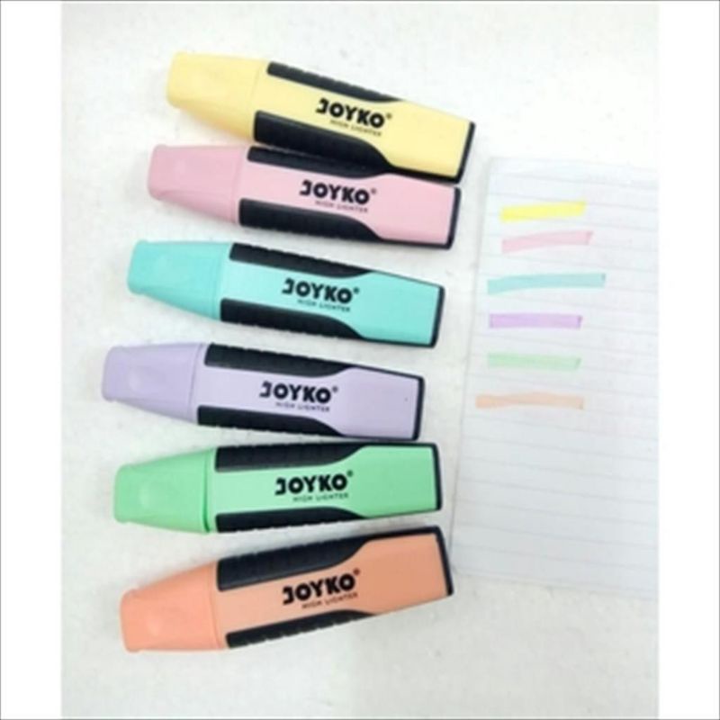 Jual Highlighter Stabilo Joyko Pastel (Pcs) | Shopee Indonesia
