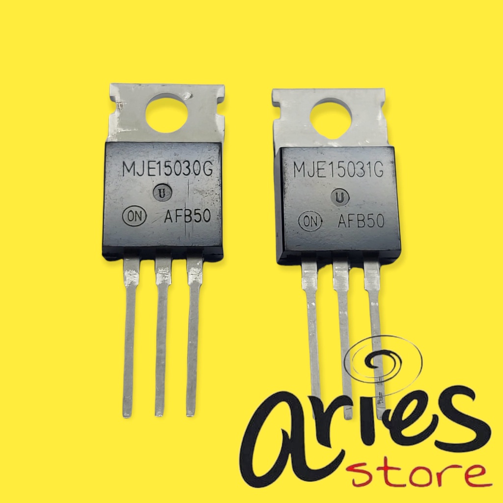 Jual TRANSISTOR MJE15030G MJE15031G atau MJE 15030 MJE 15031 1SET | Shopee Indonesia