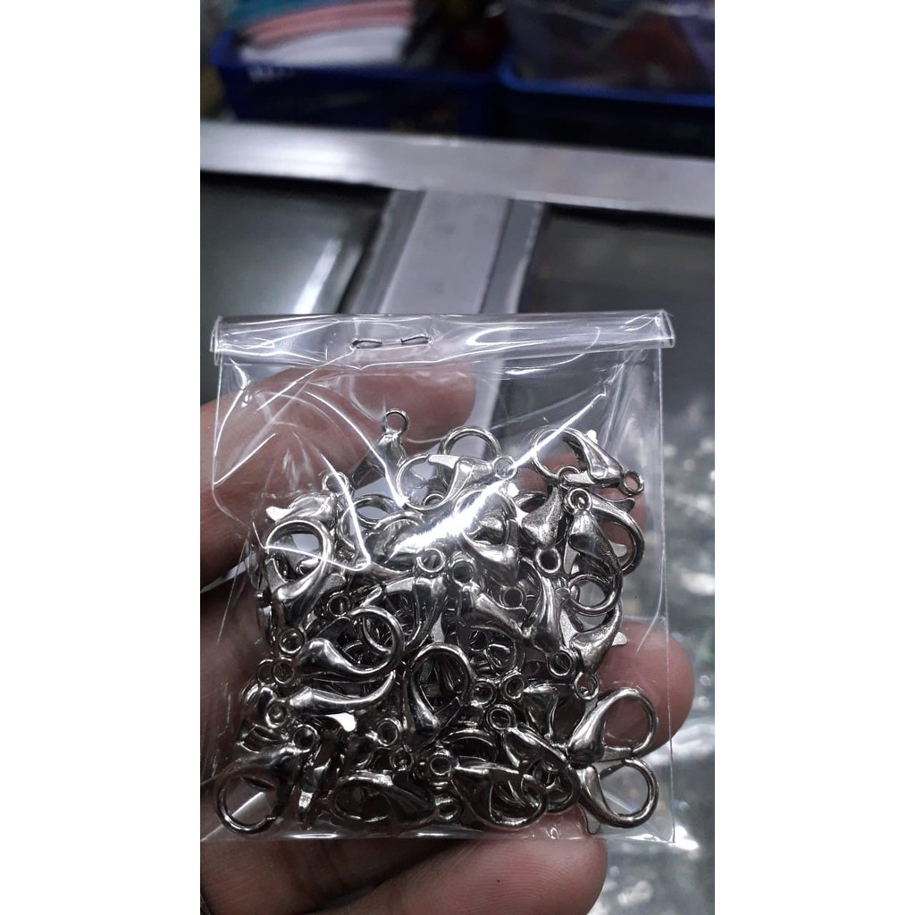 Jual KOKOT UDANG/CAPIT UDANG/CAPITAN UDANG SILVER (10pc) | Shopee Indonesia